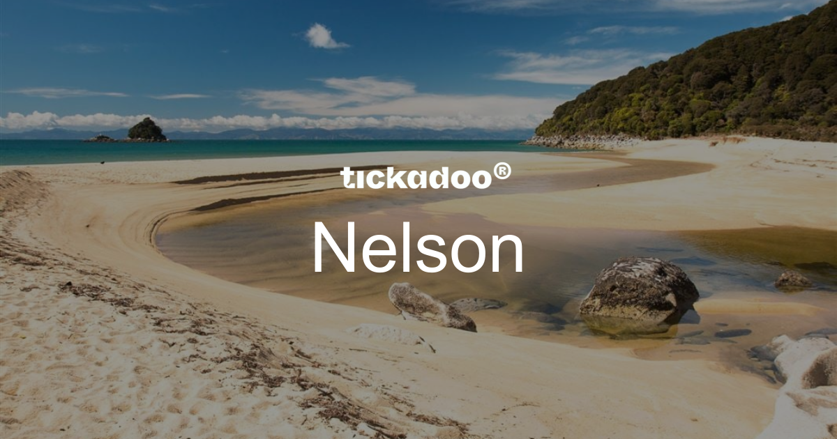 Nelson December 2026 — tickets & things to do | tickadoo