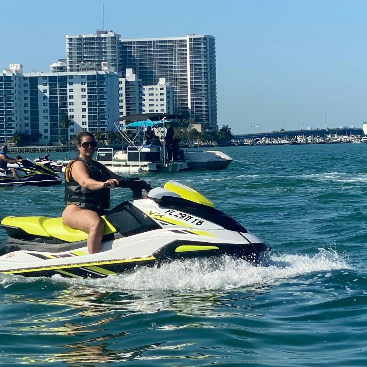 Miami: 1-Hour Jet Ski Rental with Pontoon Ride | Miami Jetski Tours ...